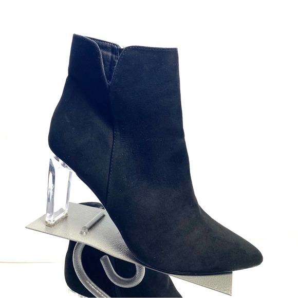 Andrew Marc | Shoes | Marc New York Black Acrylic Heel Pointed Toe ...